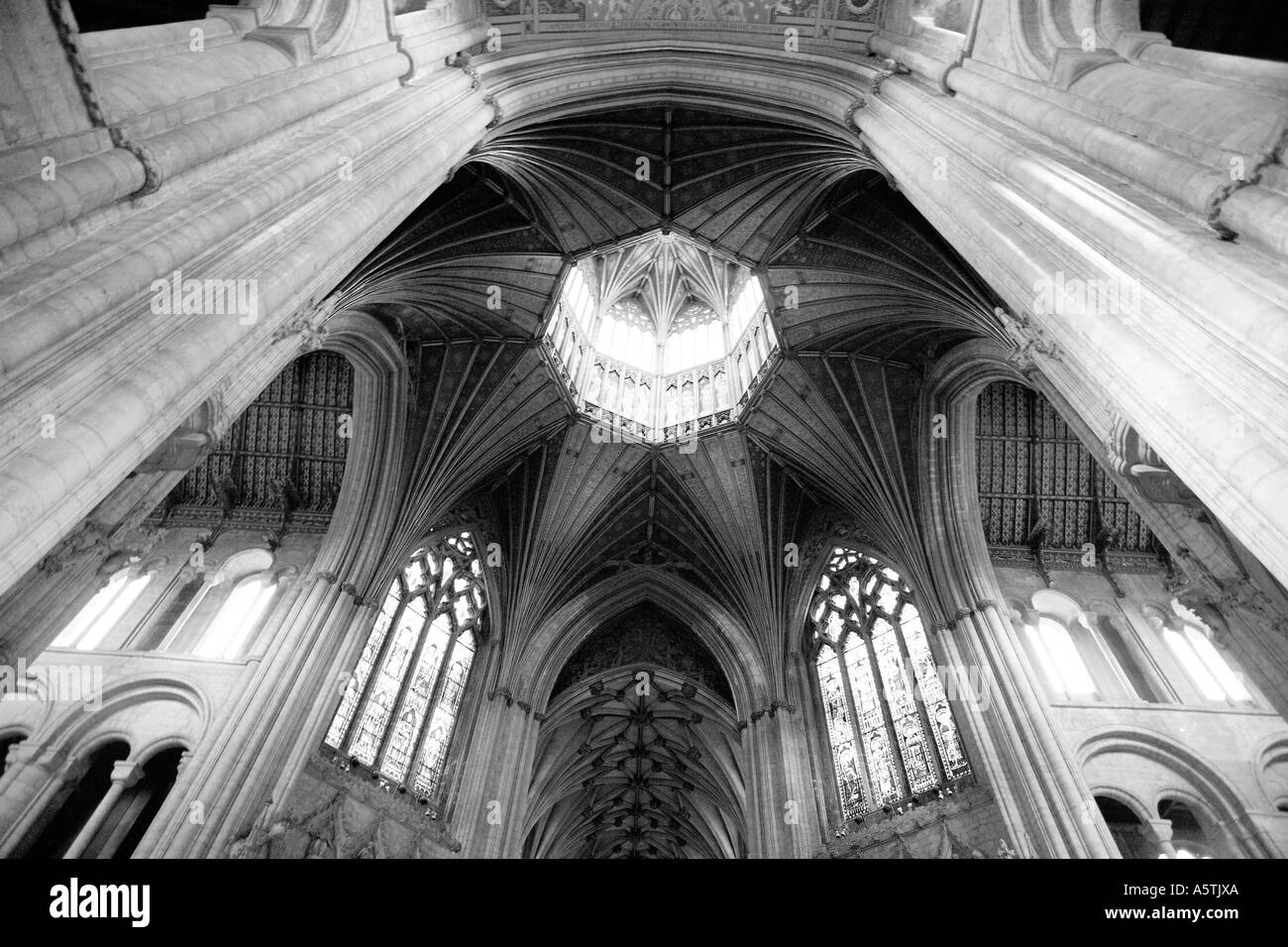 Octagon of Ely Cathedral Stock Photo - Alamy