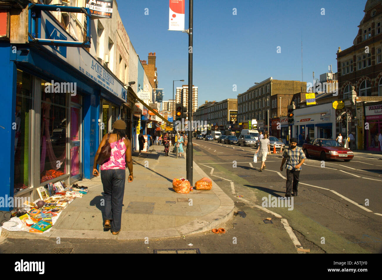 Goldhawk Road in Shepherd s Bush West London Stock Photo - Alamy