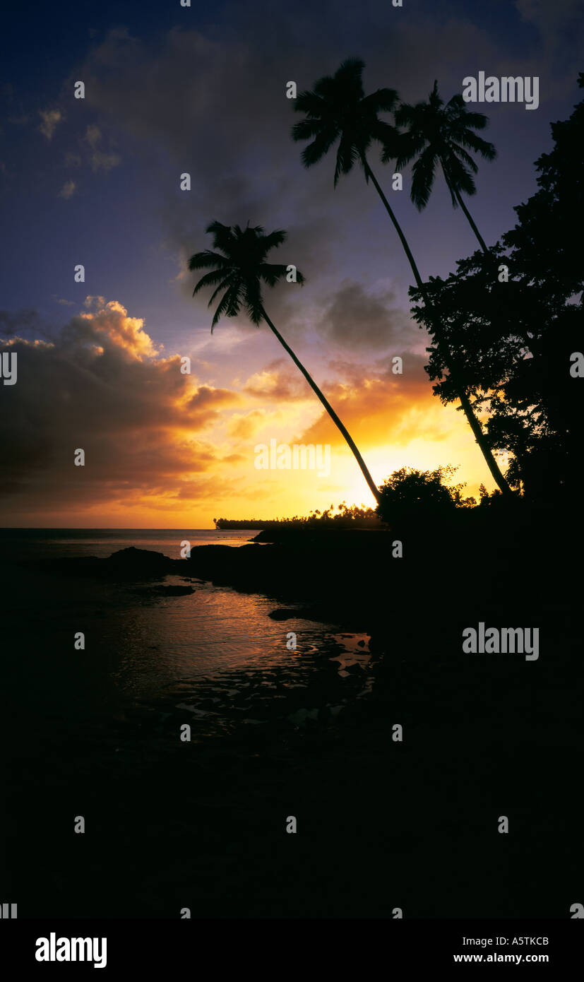 Samoa beach beaches hi-res stock photography and images - Alamy