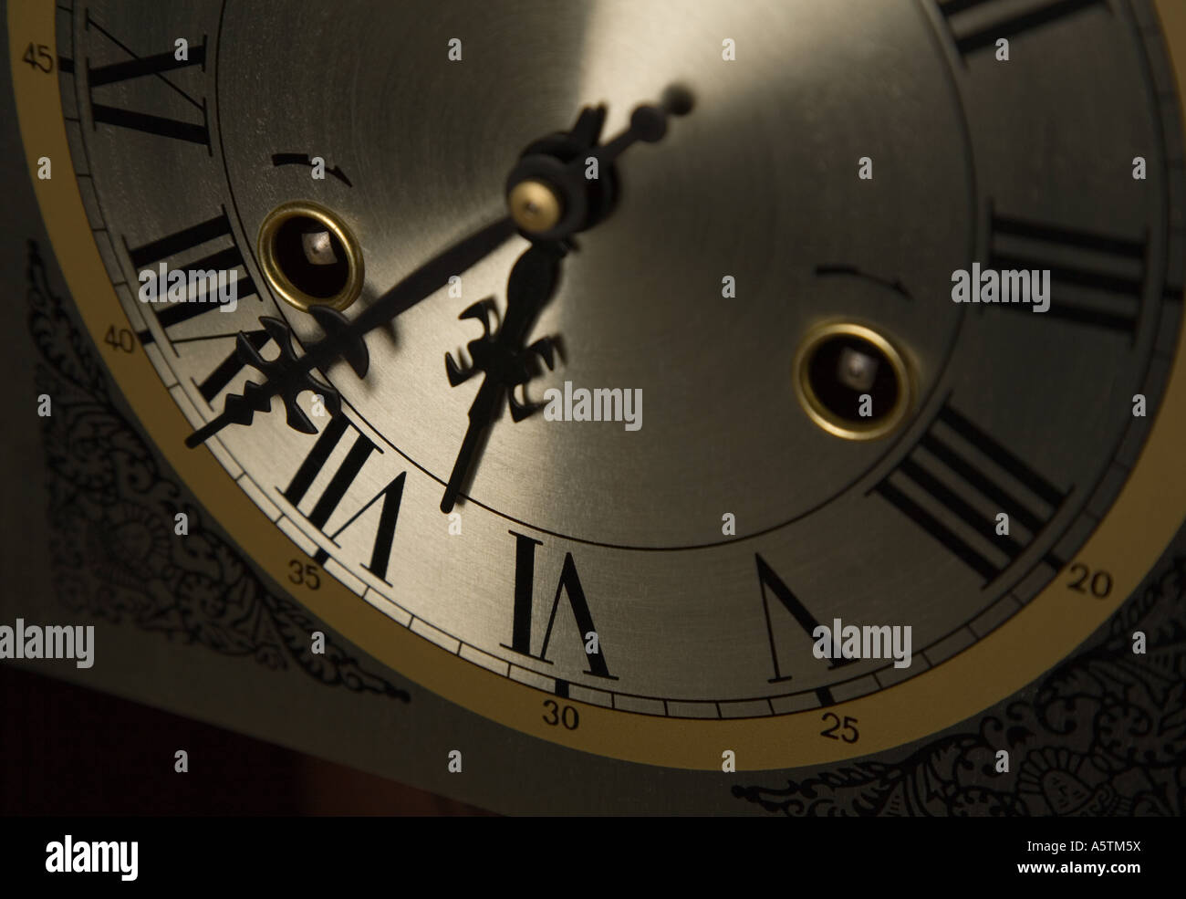 A Clock Face Stock Photo - Alamy
