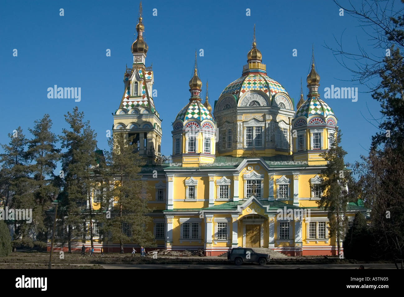 Ascension Church Almaty Kazakhstan Stock Photo - Alamy
