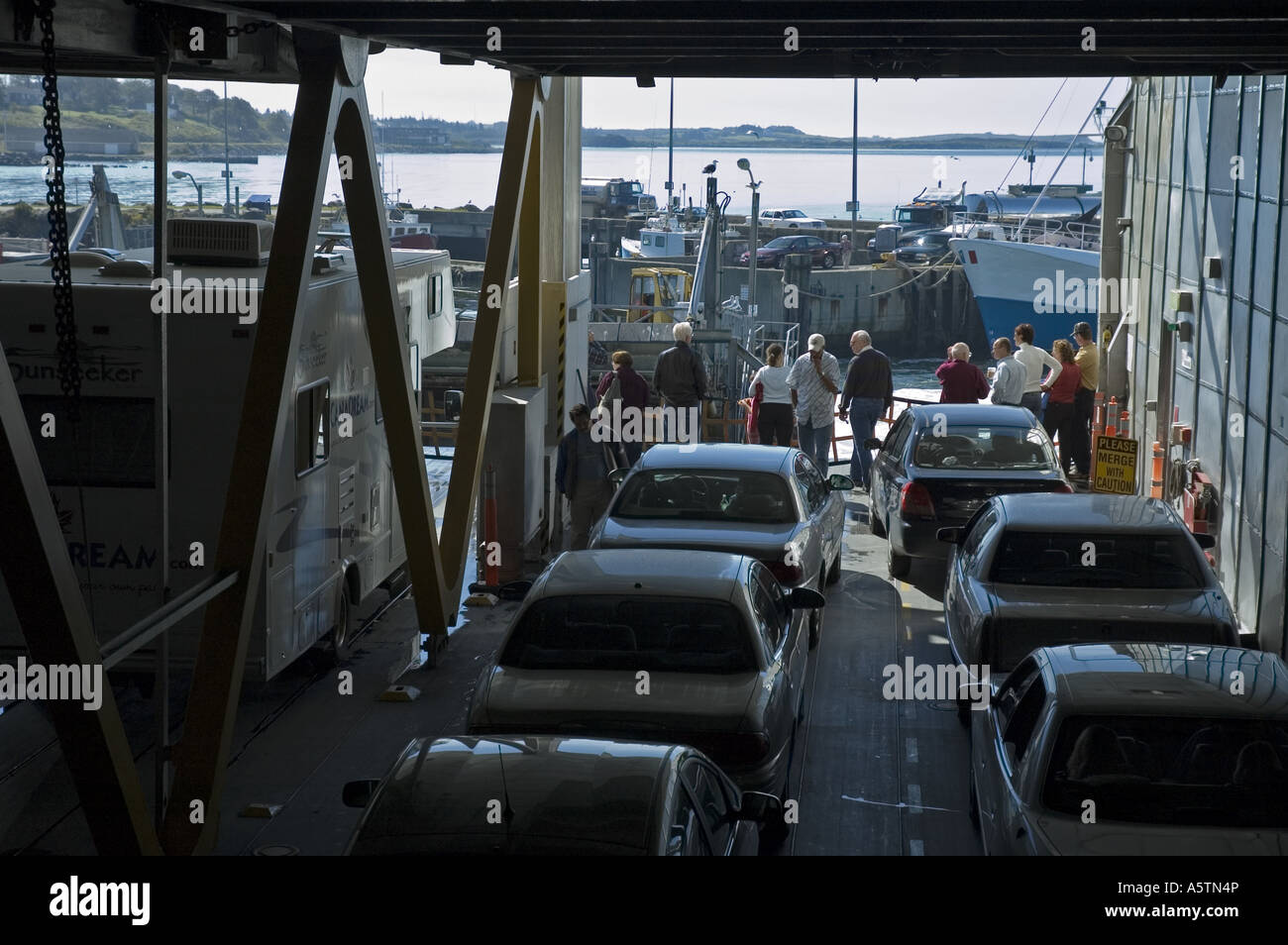 View from Inside the CAT Ferry Stock Photo - Alamy