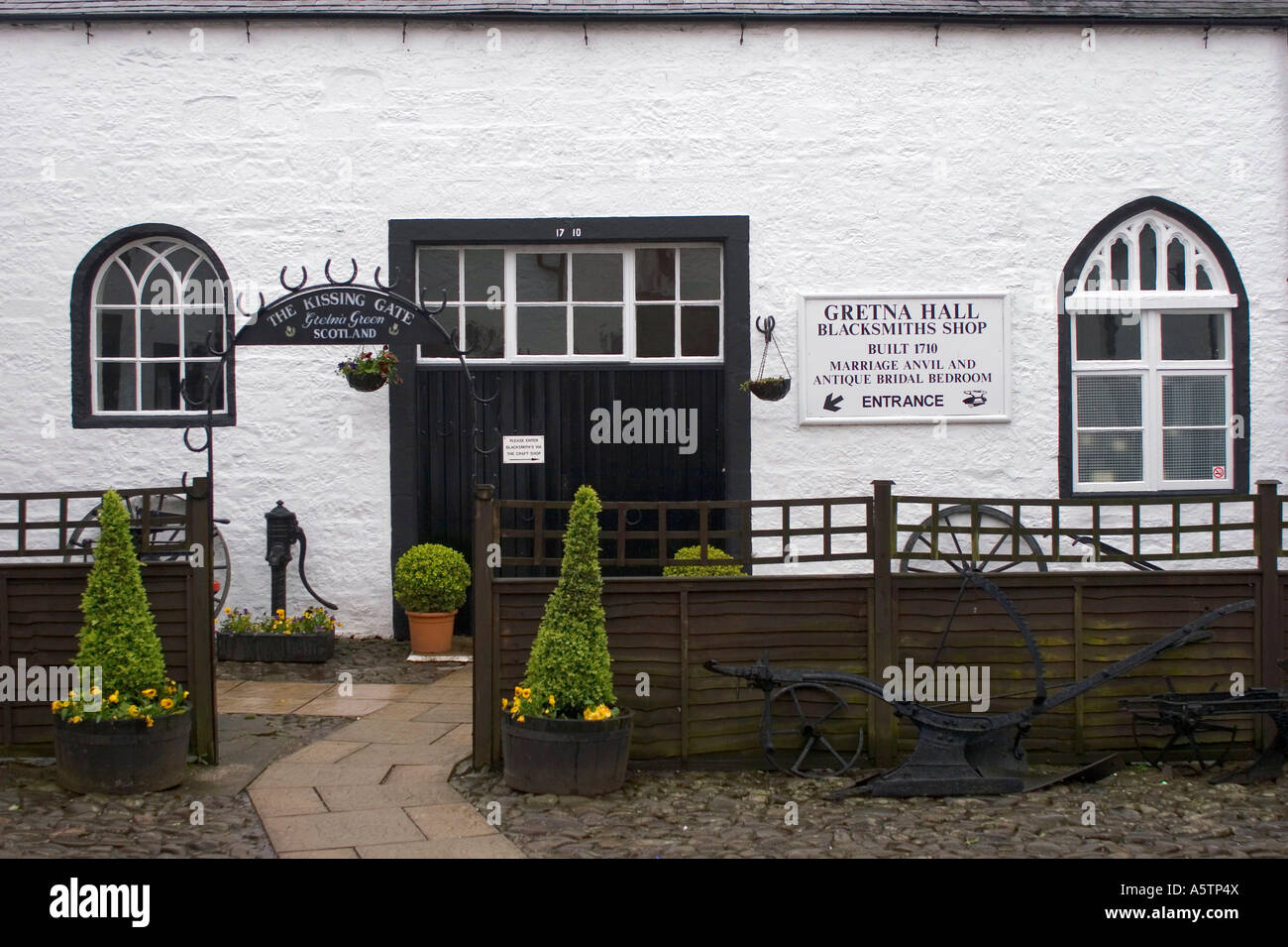 Gretna green blacksmiths shop hi-res stock photography and images - Alamy