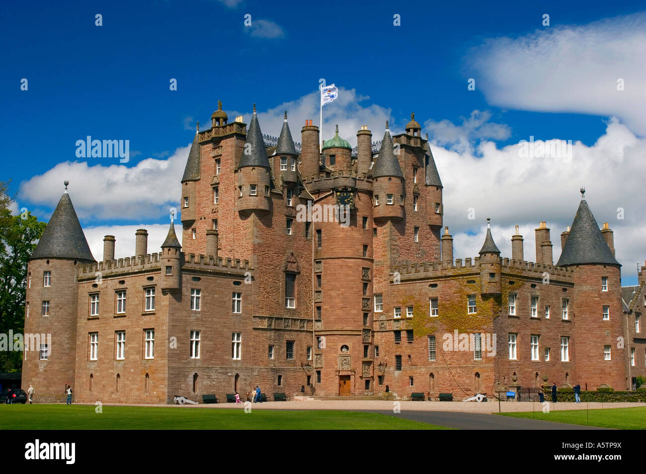 Glamis Castle Stock Photo - Alamy