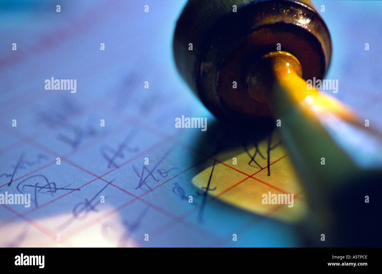 stamp on an office folder Stock Photo - Alamy