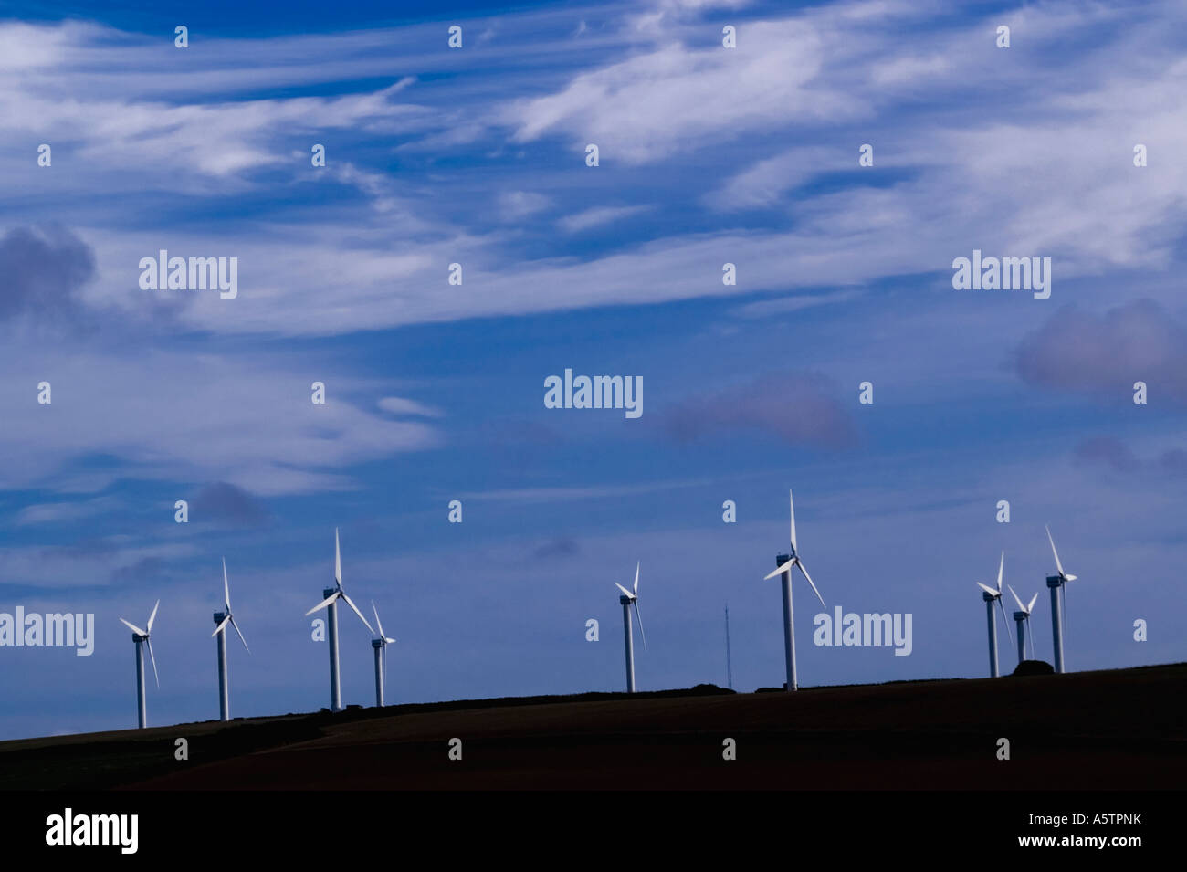Carland cross windfarm hi-res stock photography and images - Alamy
