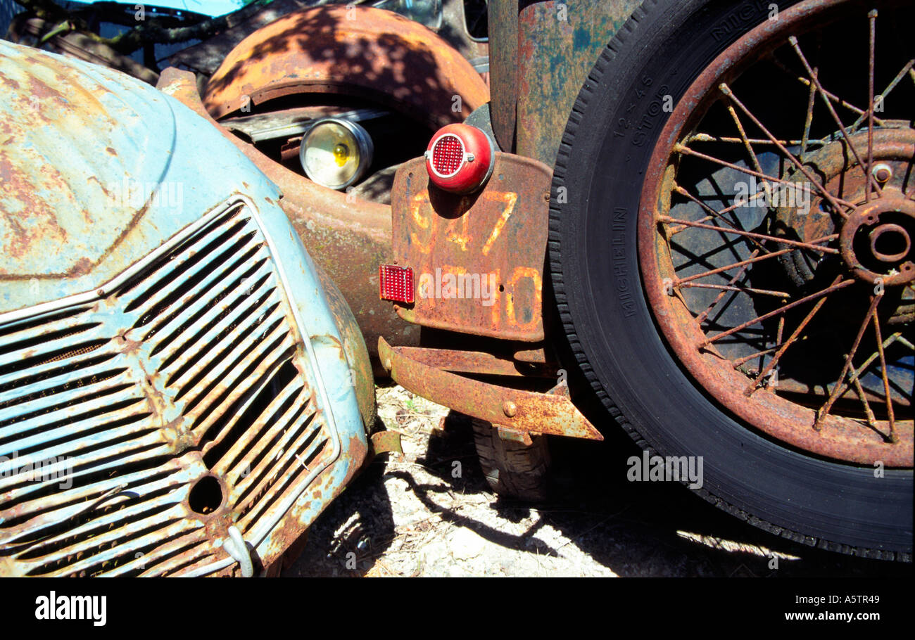 Oldtimer wrack hi-res stock photography and images - Alamy