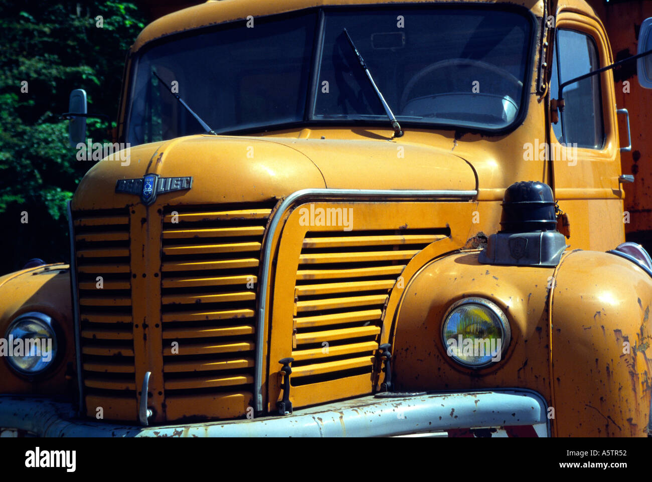 oldtimer lorry Berliet Stock Photo - Alamy