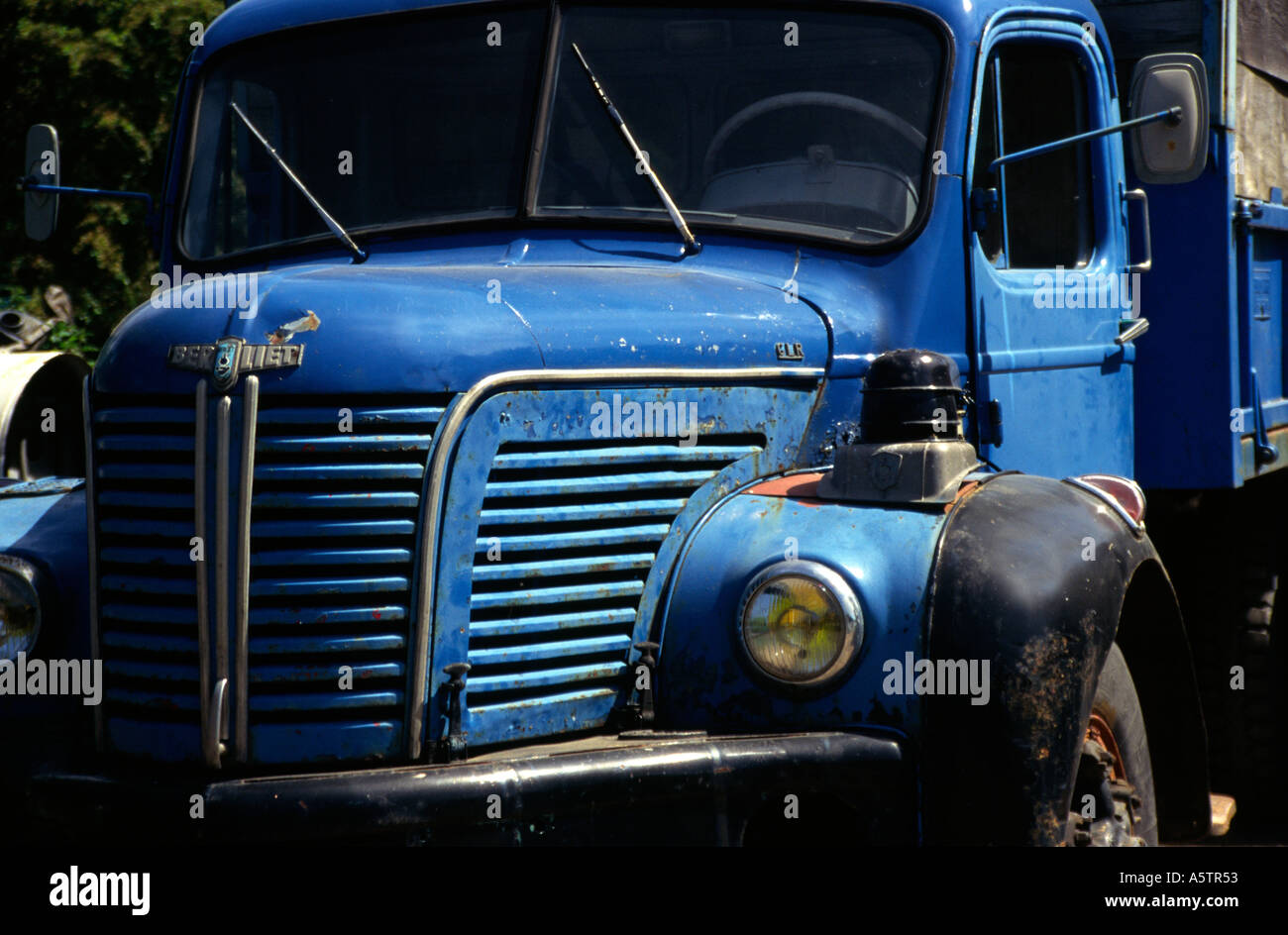 oldtimer lorry Berliet Stock Photo - Alamy