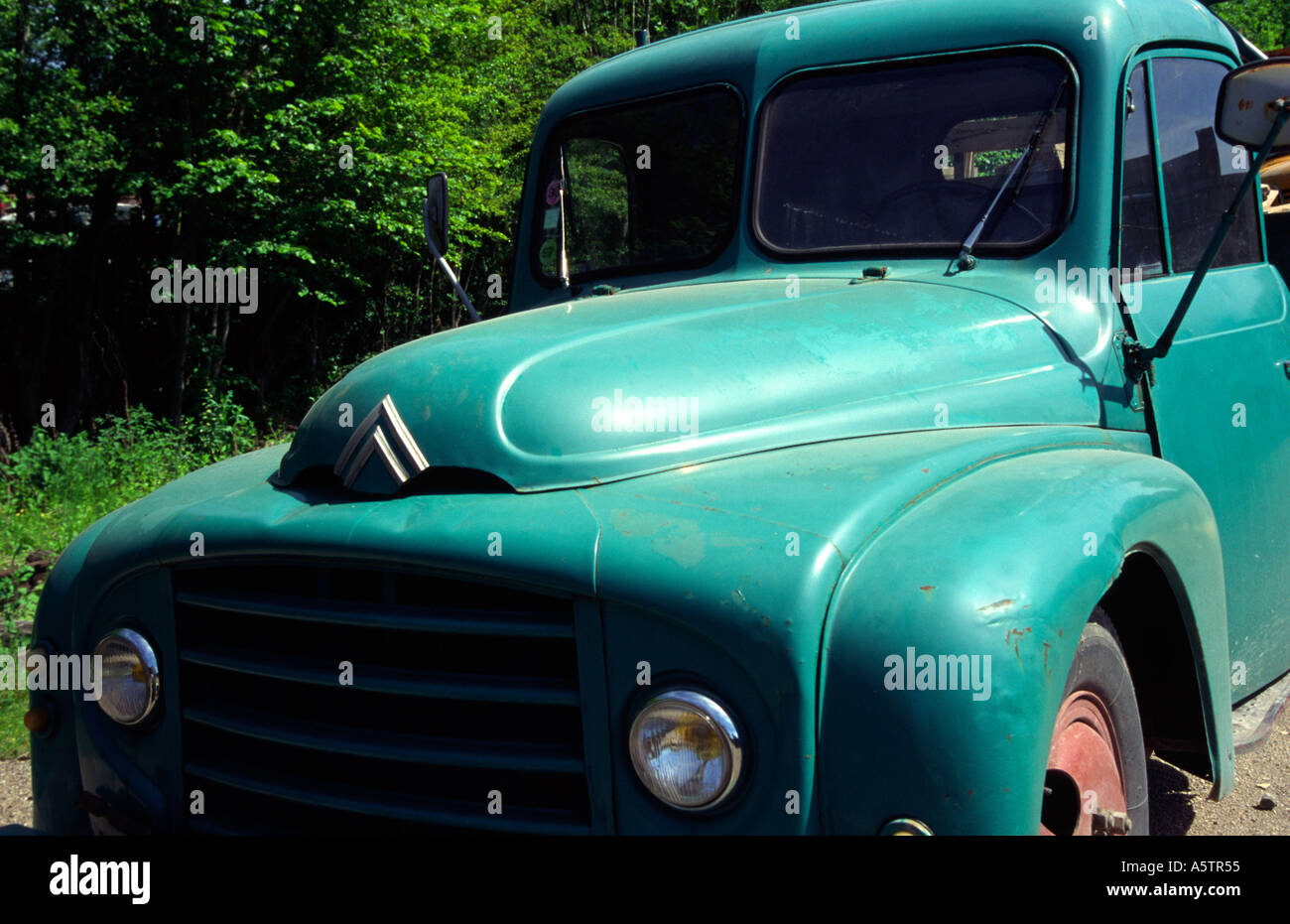 oldtimer lorry Citroen Stock Photo - Alamy