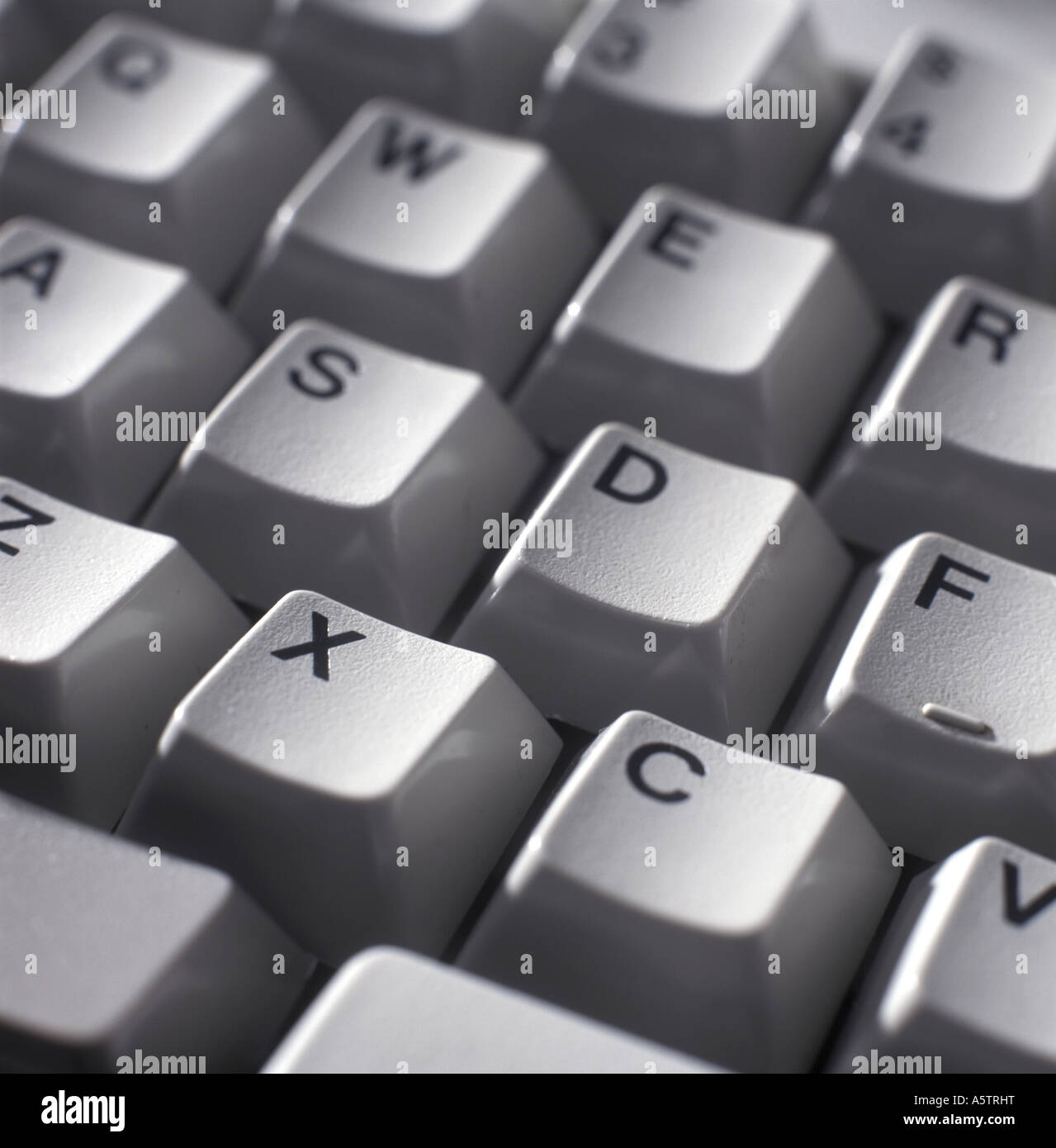 Computer Keyboard Detail Close Up Stock Photo - Alamy