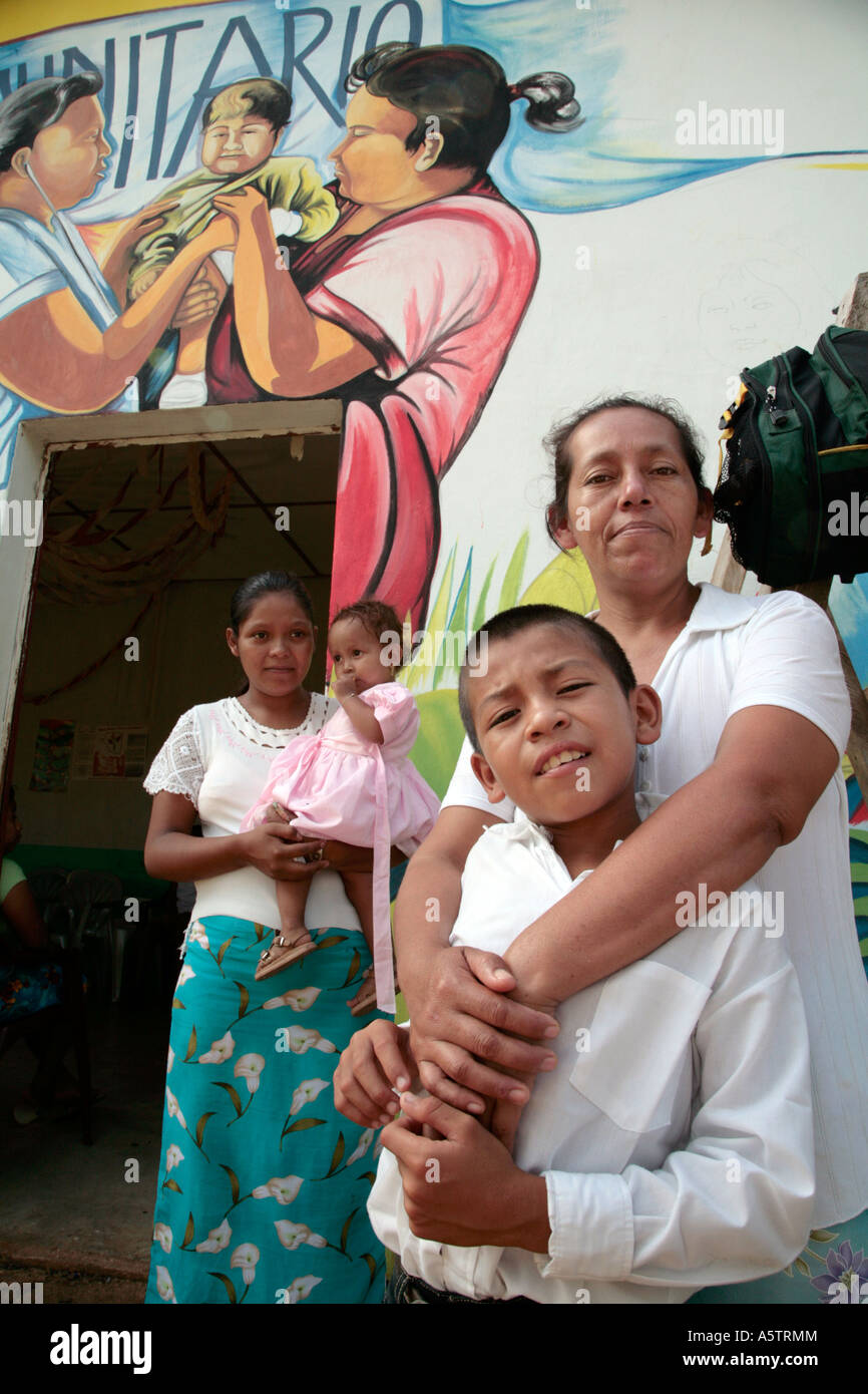 Painet jj1594 guatemala santa rita village returnees peten community ...