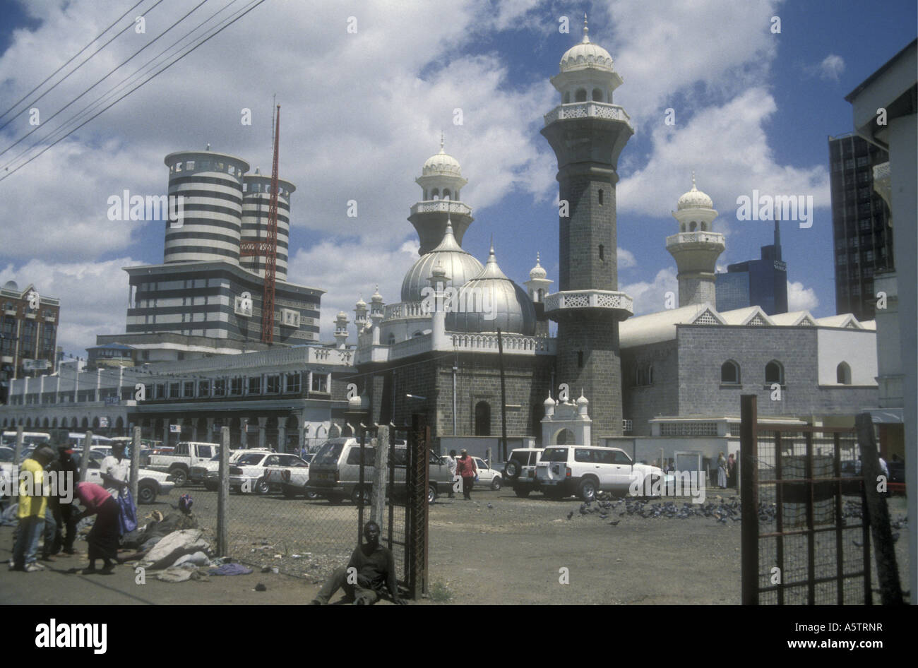 Jamia or Friday Mosque in central Nairobi Kenya East Africa Stock Photo ...