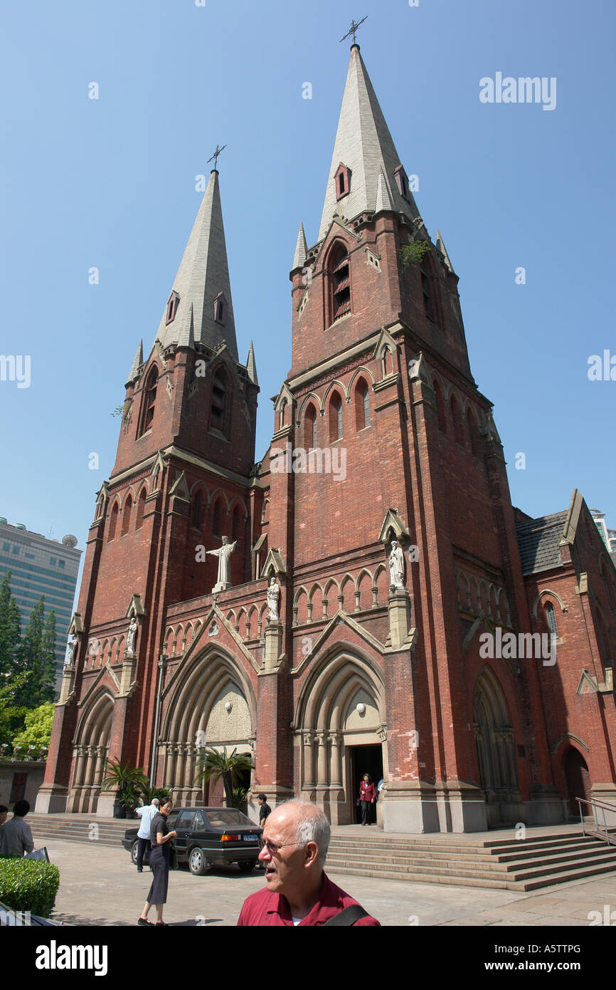 Painet jf5654 china saint ignatius catholic cathedral shanghai asia far ...