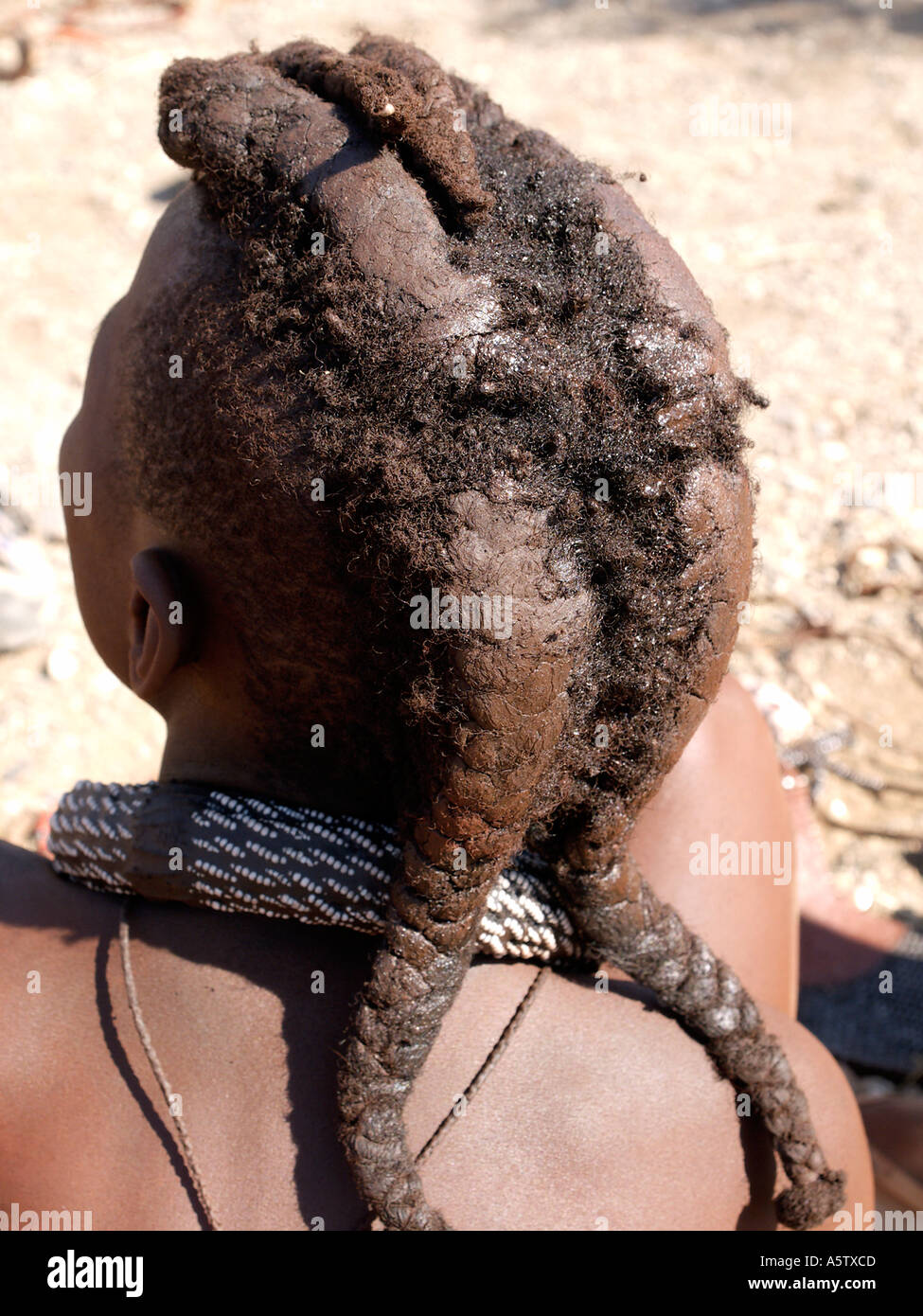 hairstyle Himbawoman Namibia Stock Photo - Alamy