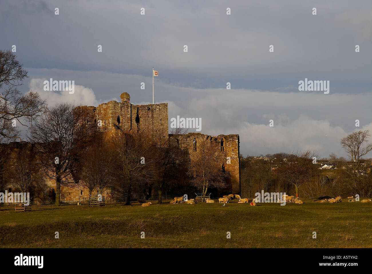 Ruins of brougham castle hi-res stock photography and images - Alamy