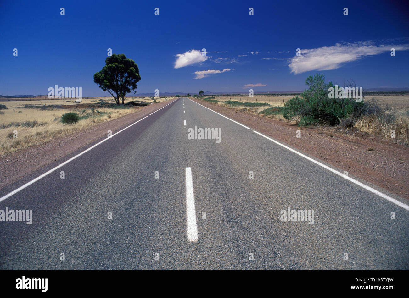 Stuart Highway, South of Alice Springs Northern Territories Australia ...