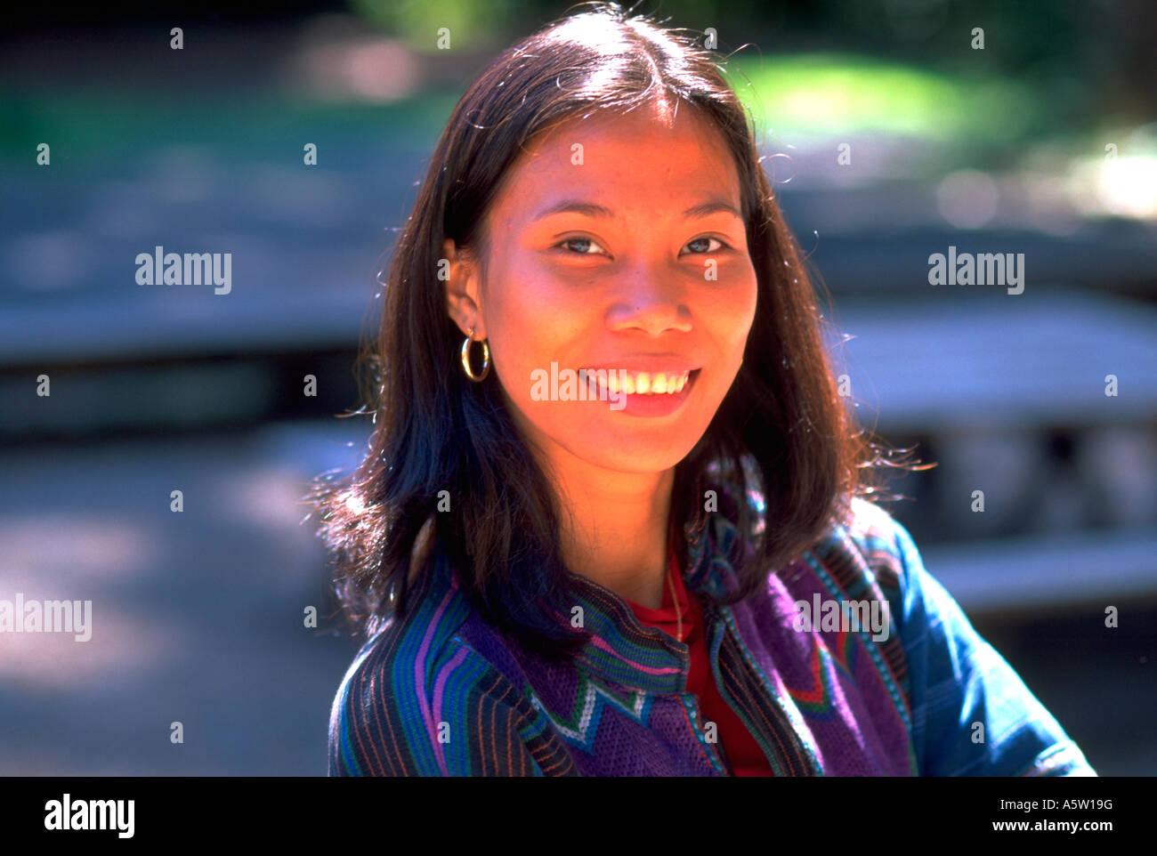 Filipina smile hi-res stock photography and images - Alamy