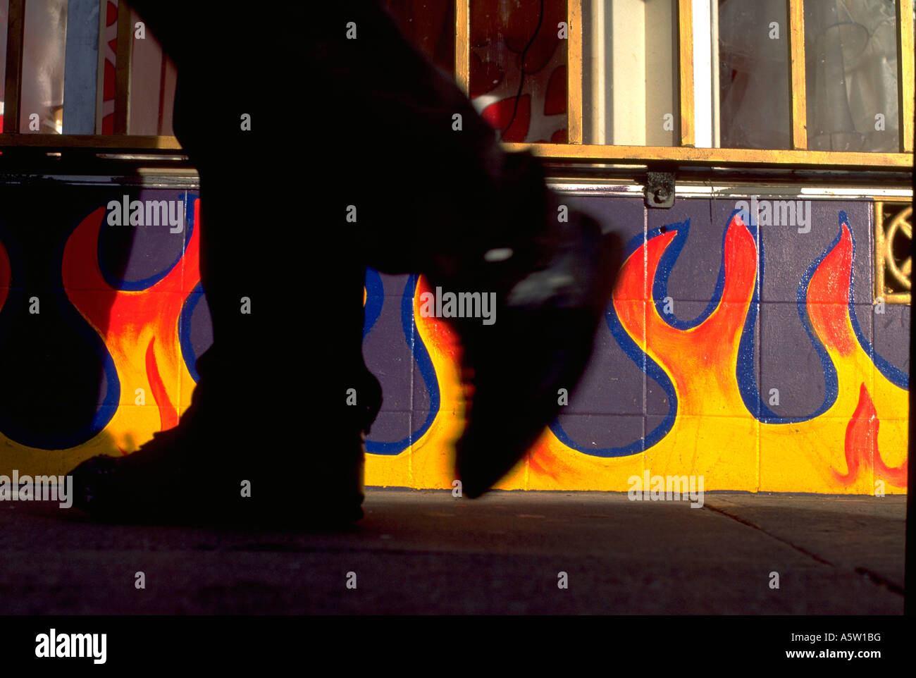 Feet by fire hi-res stock photography and images - Alamy