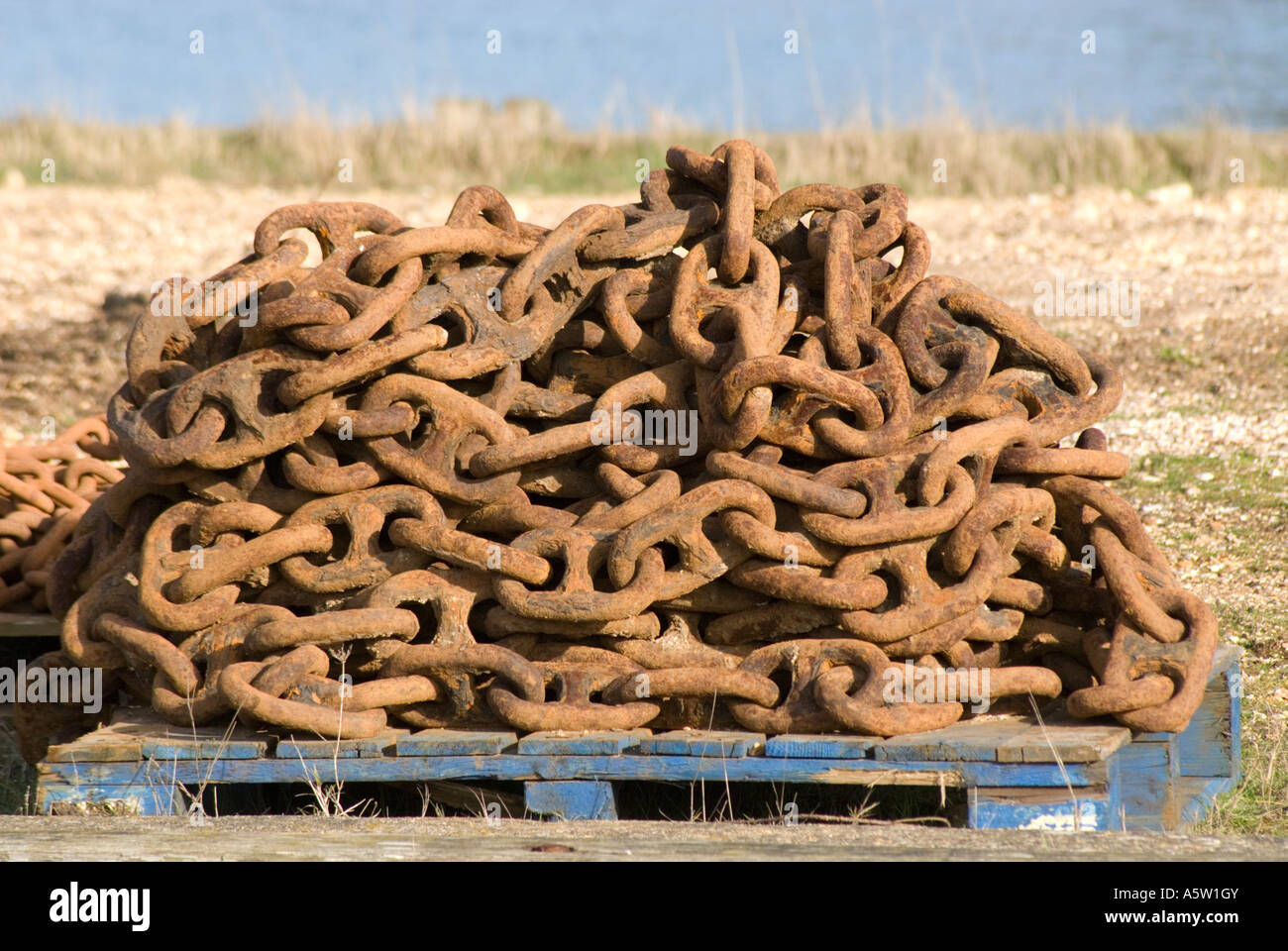 Anchor piles hi-res stock photography and images - Alamy