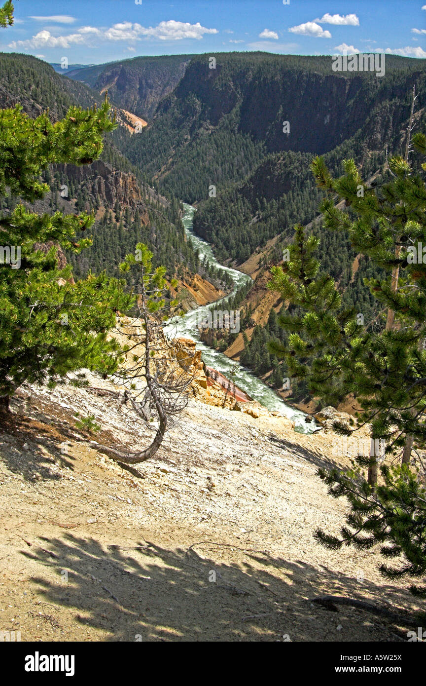 Inspiration point yellowstone hi-res stock photography and images - Alamy