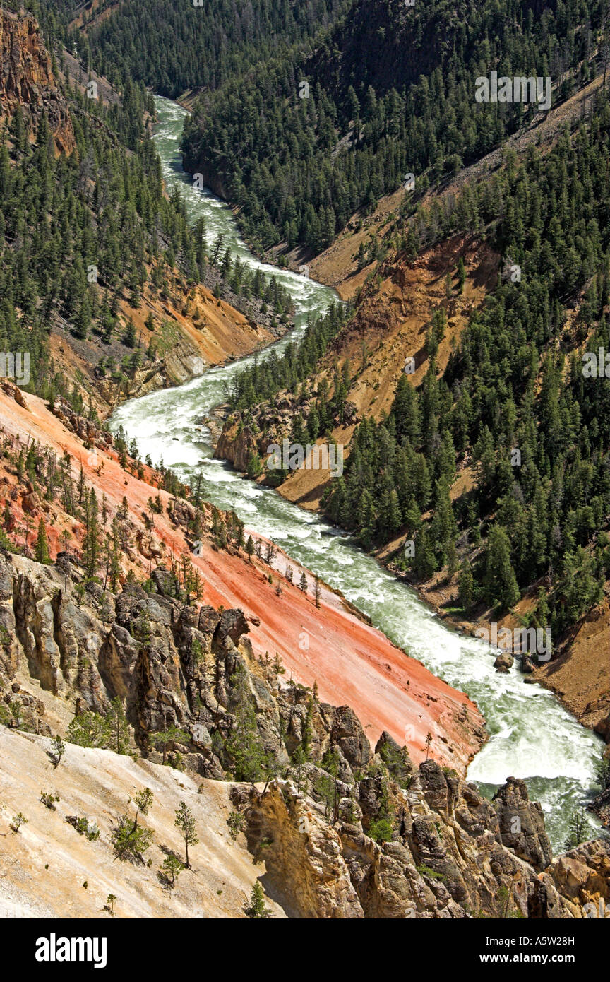 Inspiration point yellowstone hi-res stock photography and images - Alamy