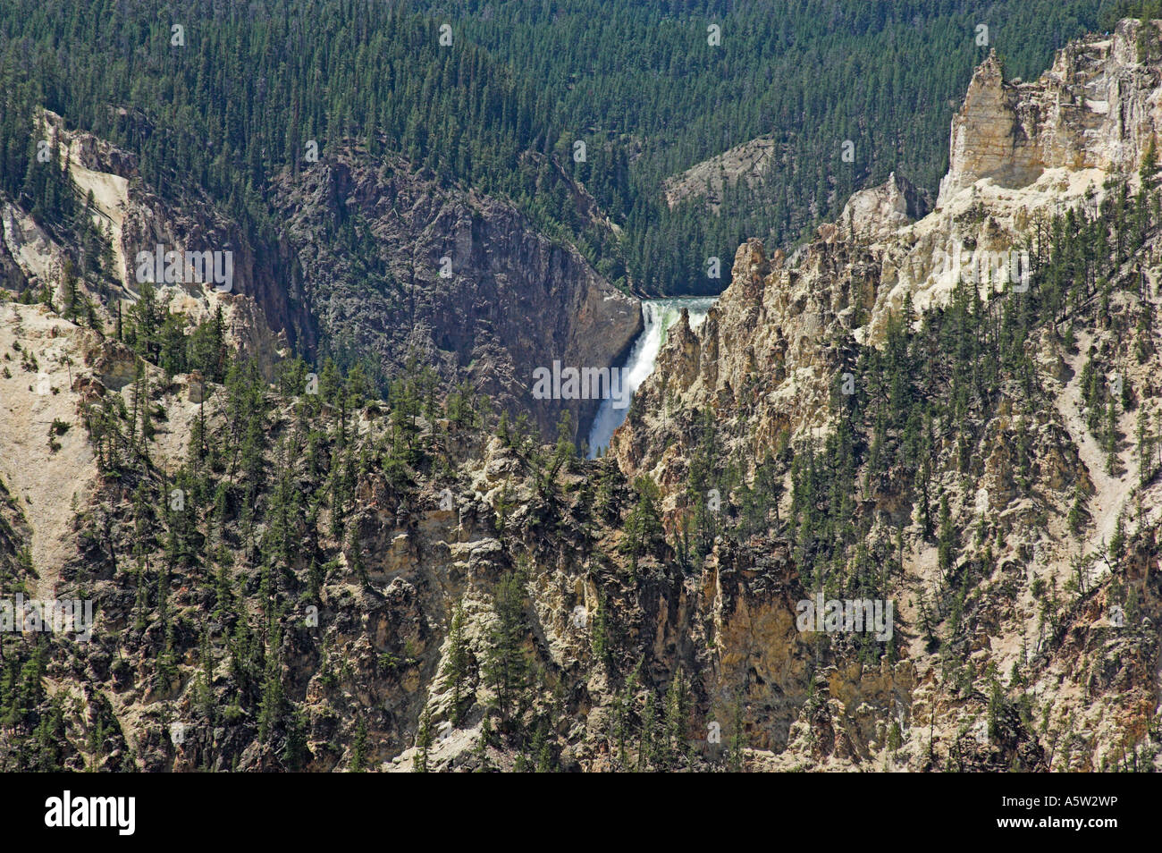 Inspiration point yellowstone hi-res stock photography and images - Alamy