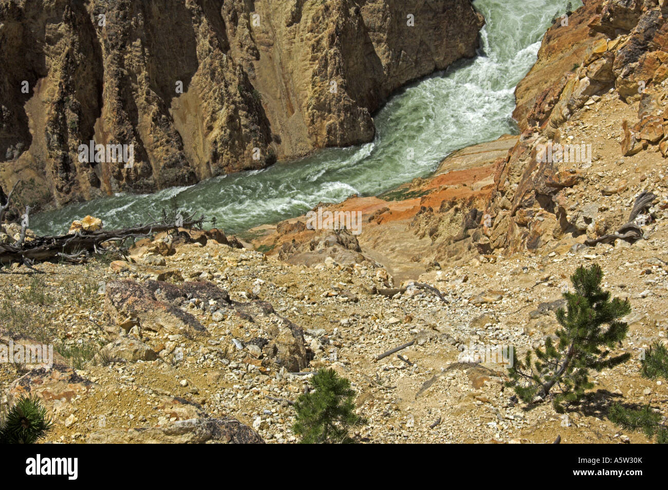 Inspiration Point, Yellowstone Stock Photo - Alamy