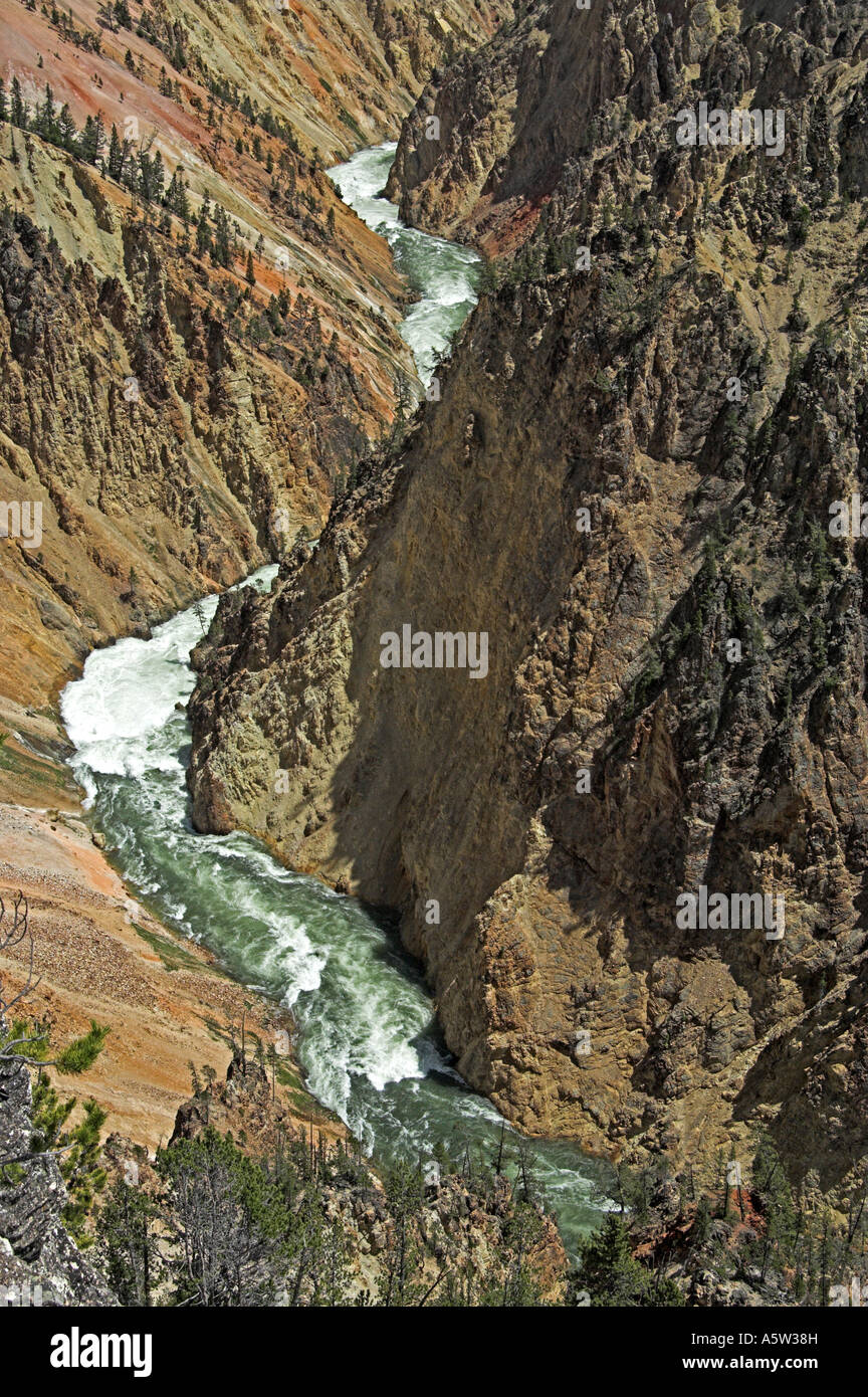 Inspiration Point, Yellowstone Stock Photo - Alamy