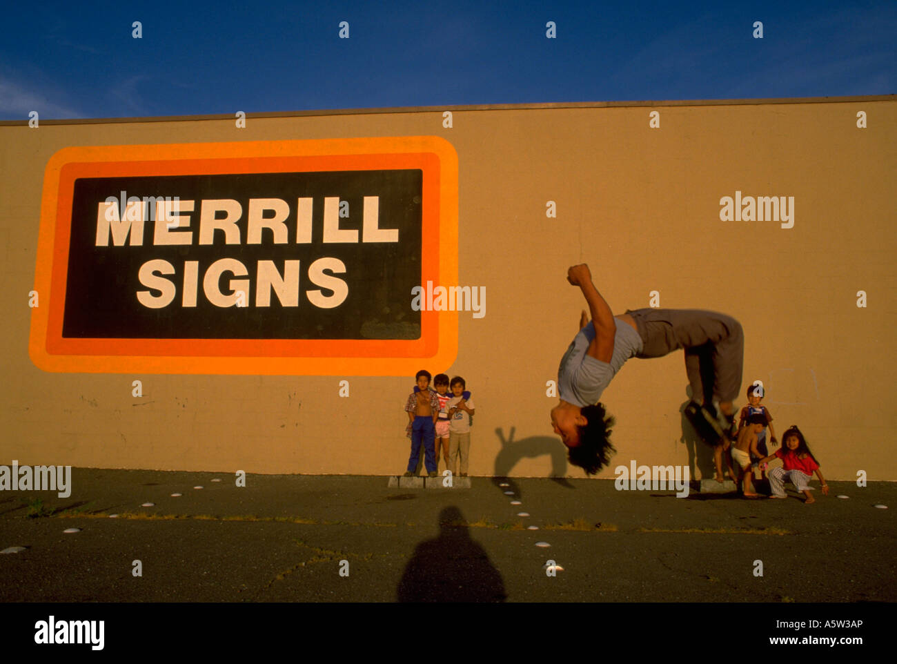 Somersault flip hi-res stock photography and images - Alamy