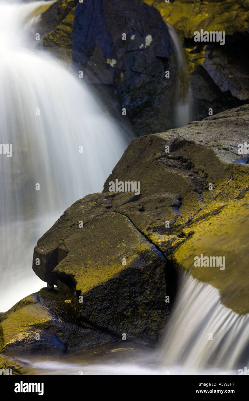 Slow motion rapids. Isle of Skye, Scotland Stock Photo - Alamy