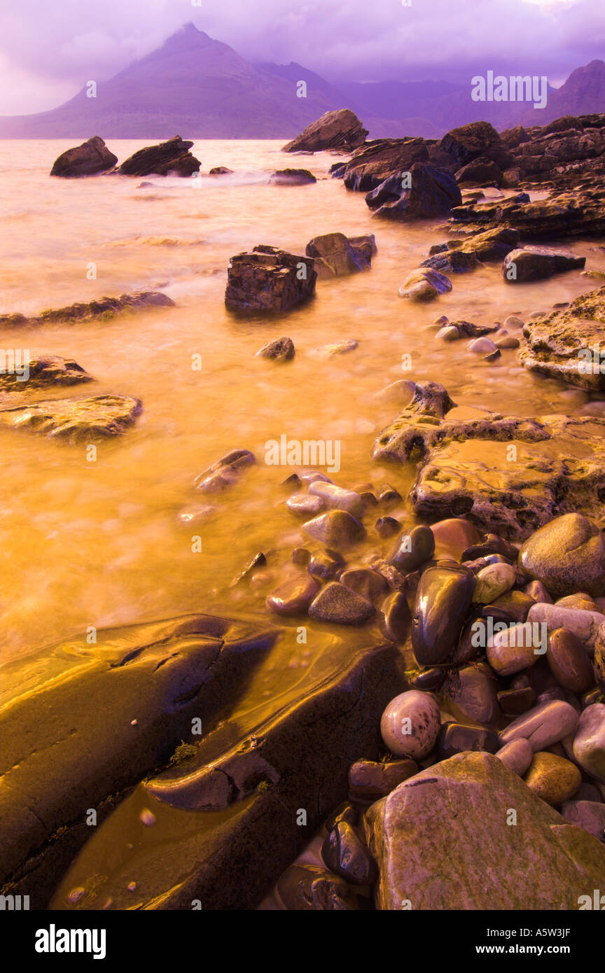 The Cullins from Elgol Isle of Skye Scotland Stock Photo - Alamy