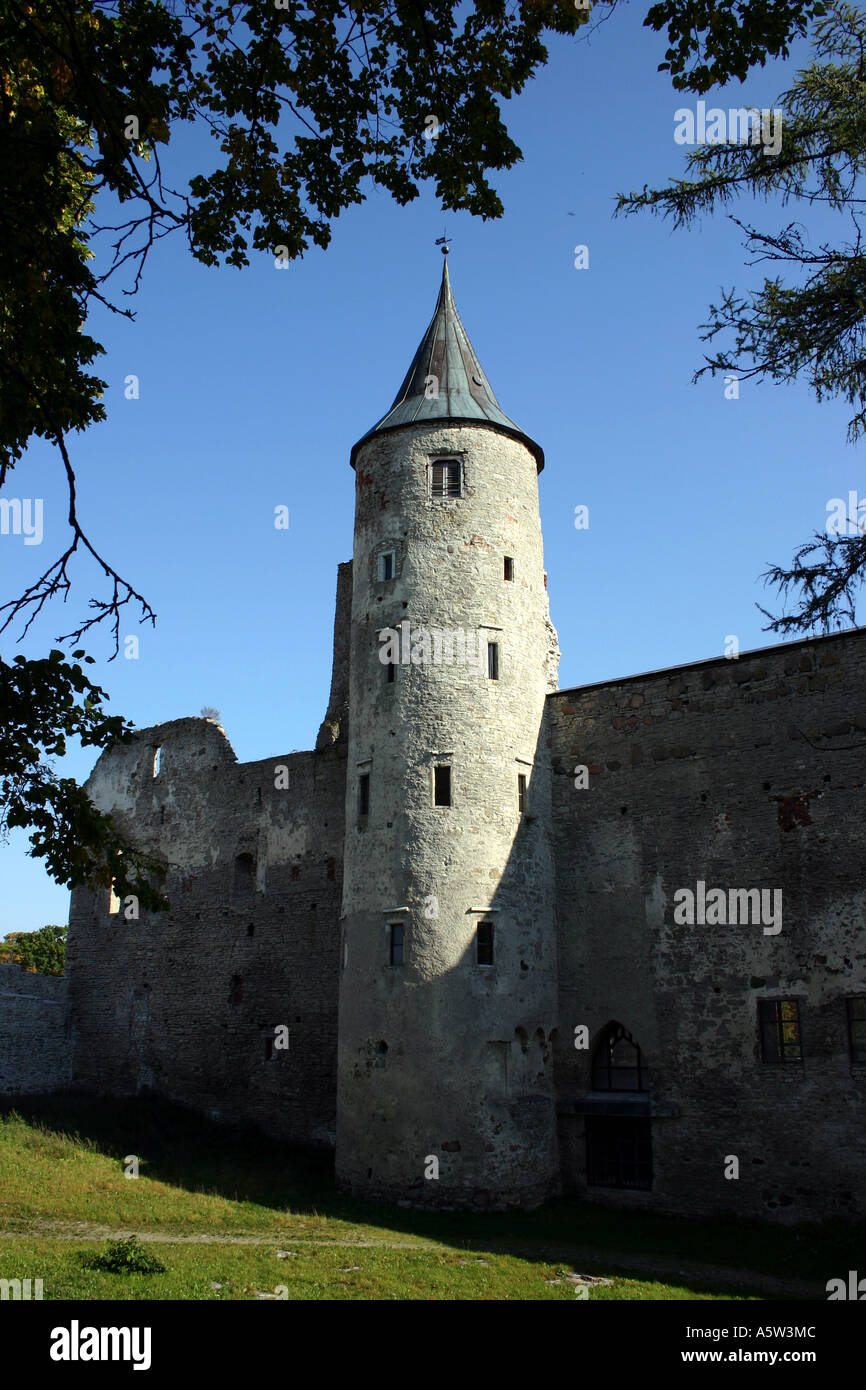HAPPSALU CASTLE in Estonia Stock Photo - Alamy