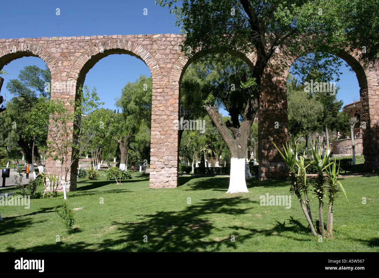 Aquaduct Zacatecas Mexico Stock Photo - Alamy