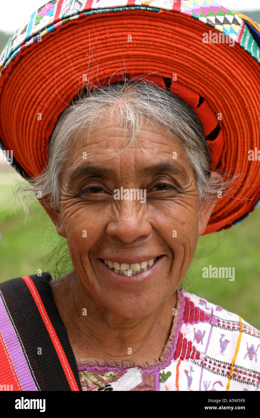Indigenous woman Lago Atitlan Guatemala Stock Photo - Alamy