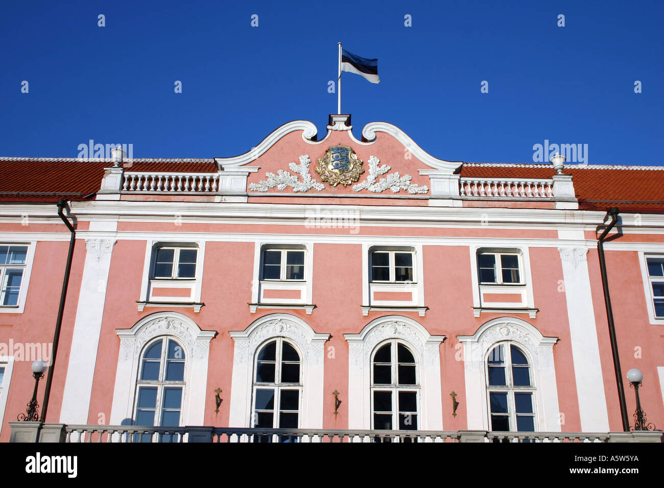 PARLIAMENT-TOOMPEA CASTLE in Tallinn Estonia Stock Photo - Alamy
