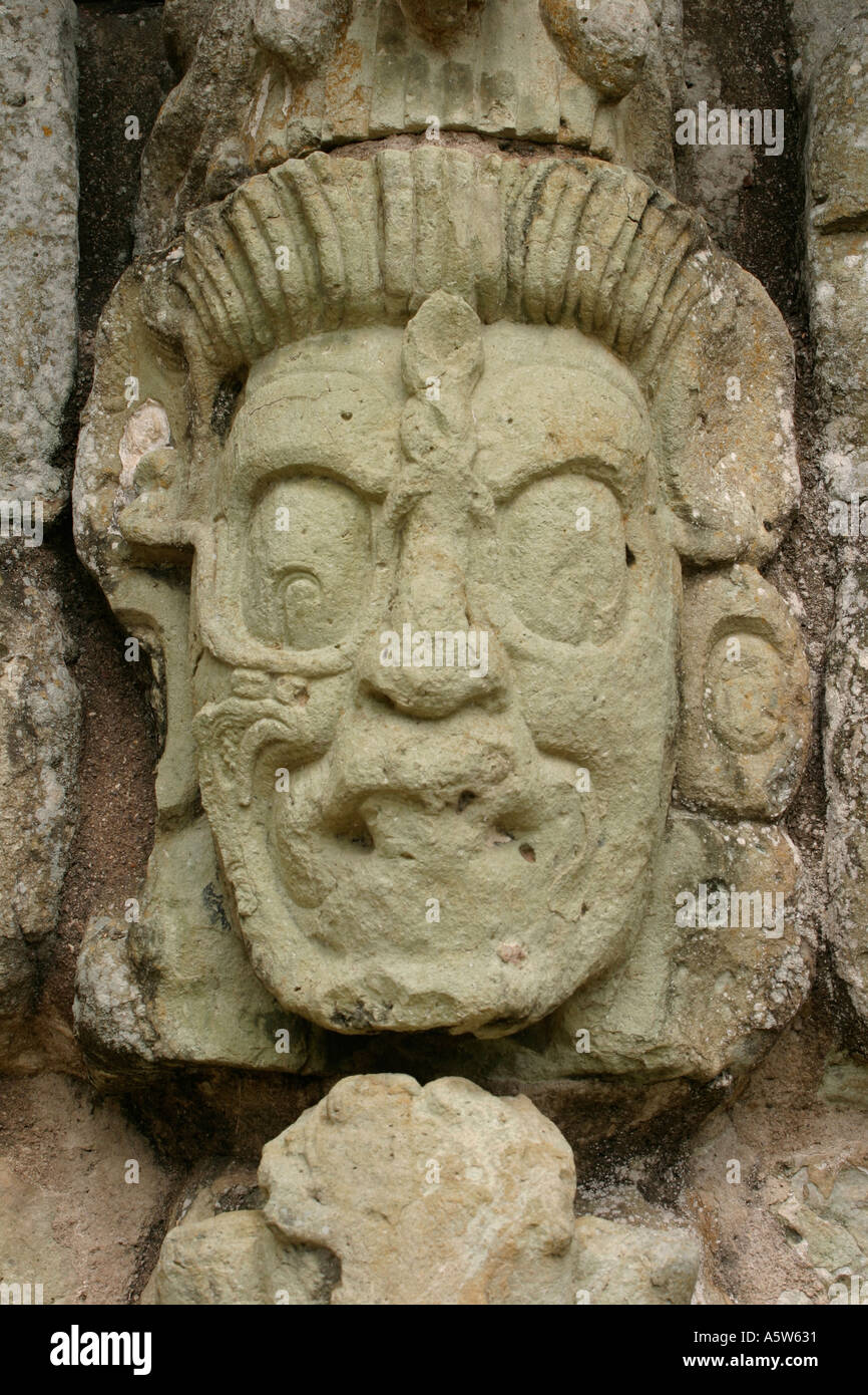 Stele copan ruinas copan honduras hi-res stock photography and images ...