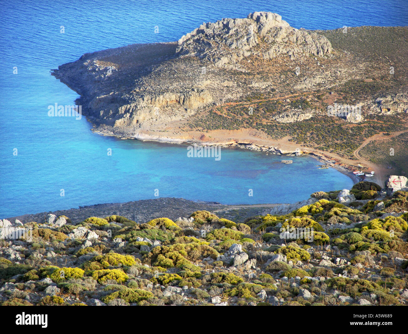 region country ZIROS Agia FRIADA from ZIROS to Xerokambos ORMOS AMBELOS ...