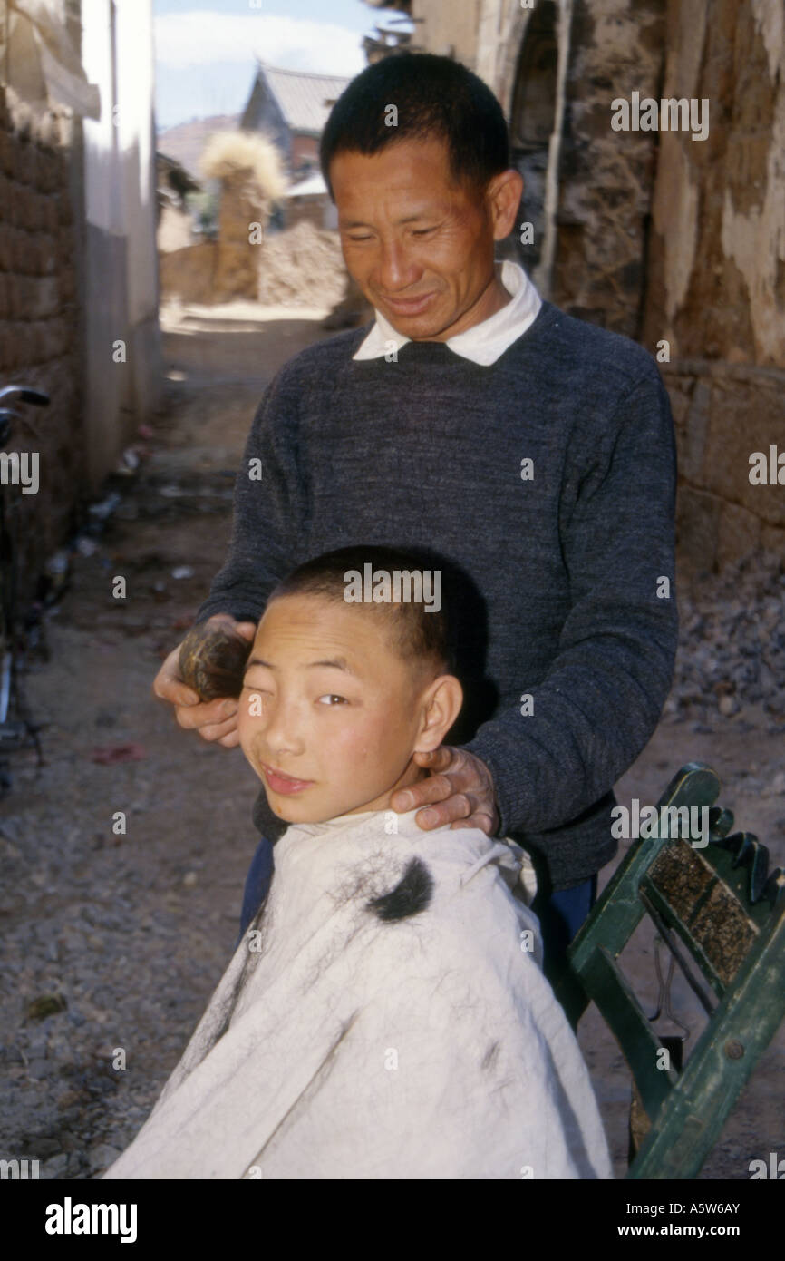 ^haircut rural ^barber hi-res stock photography and images - Alamy