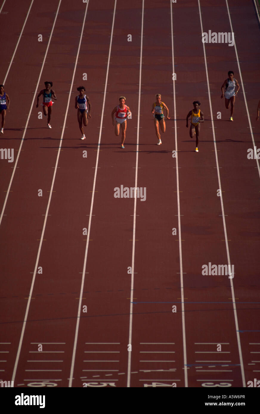 Olympic runners hi-res stock photography and images - Alamy