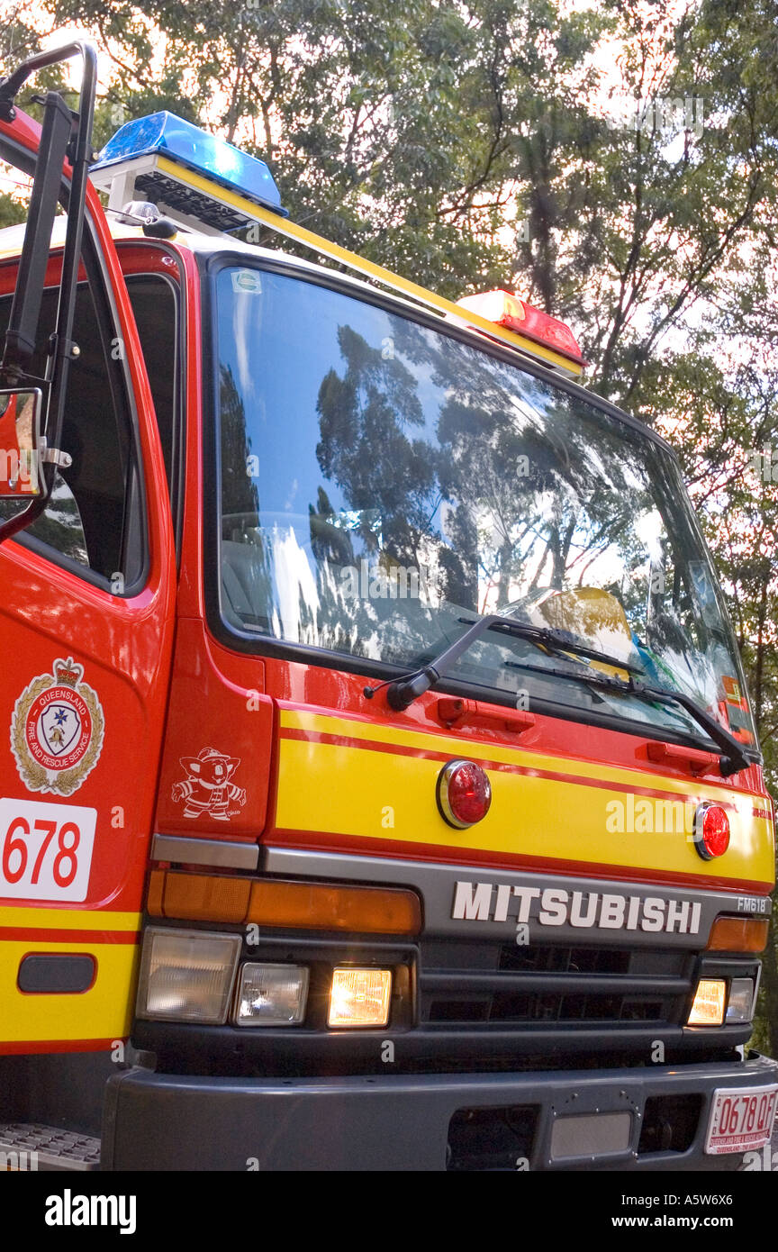 The front of a fire engine in rural Australia. DSC 8607 Stock Photo - Alamy
