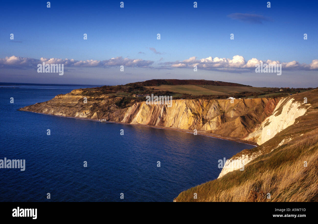 Alum Bay Isle of Wight England UK Stock Photo - Alamy