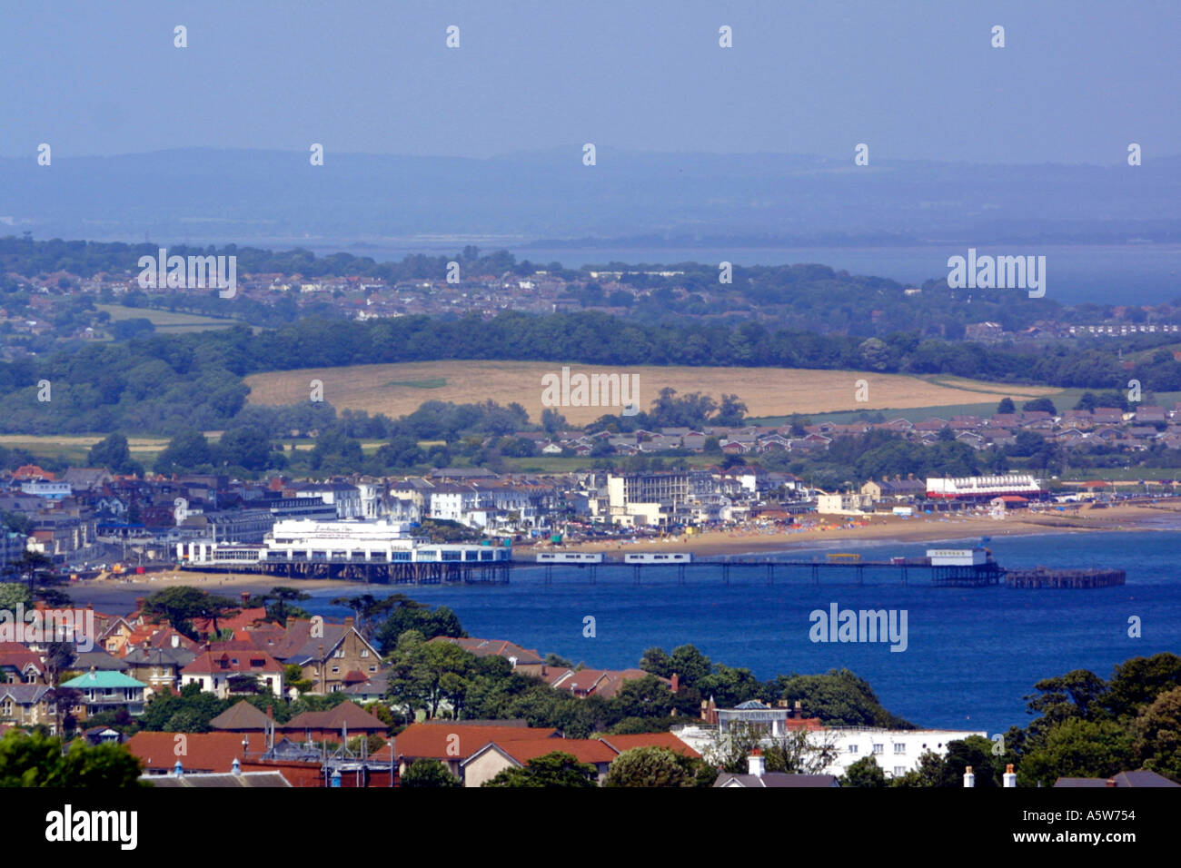 Sandown Bay Isle Of Wight High Resolution Stock Photography and Images ...