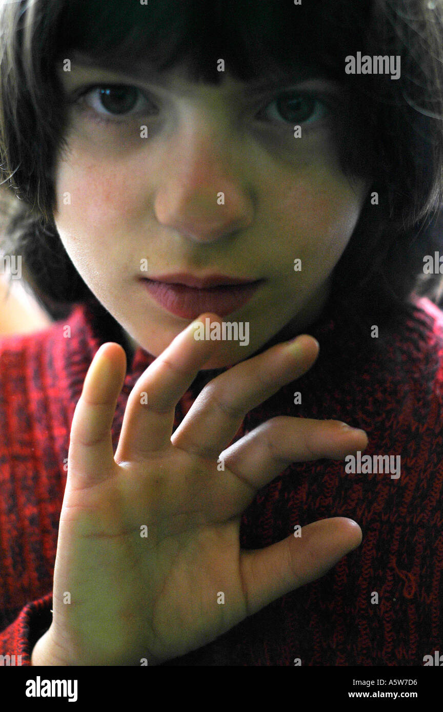 Female child portrait Stock Photo - Alamy