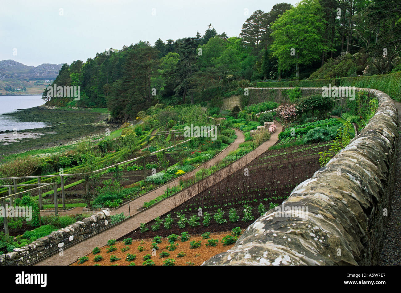 Scotland Highland Inverewe Gardens Stock Photo - Alamy