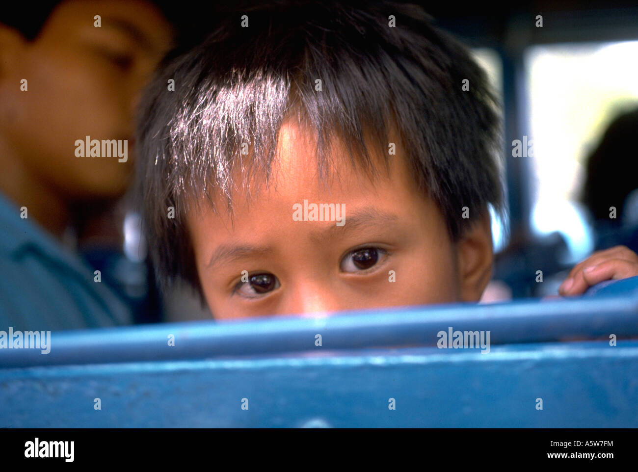 Coy stare hi-res stock photography and images - Alamy