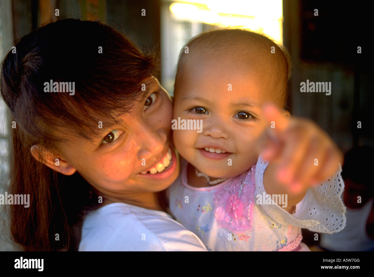 Bland smile hi-res stock photography and images - Alamy