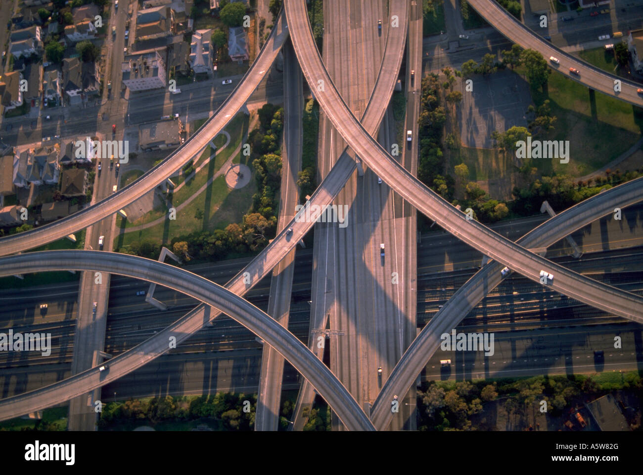 Oakland maze aerial High Resolution Stock Photography and Images - Alamy