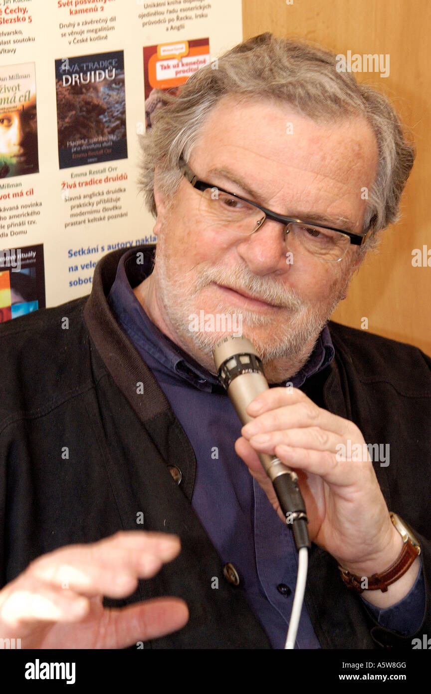 Jan Kacer Czech Writer Actor Stock Photo - Alamy