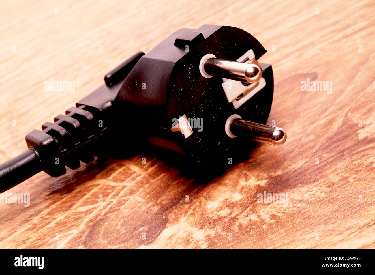 Electrical, plug, three, pin, two, pins, socket, connect, to, the ...